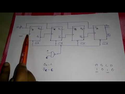 Design of BCD /DECADE / MOD 10 COUNTER - YouTube