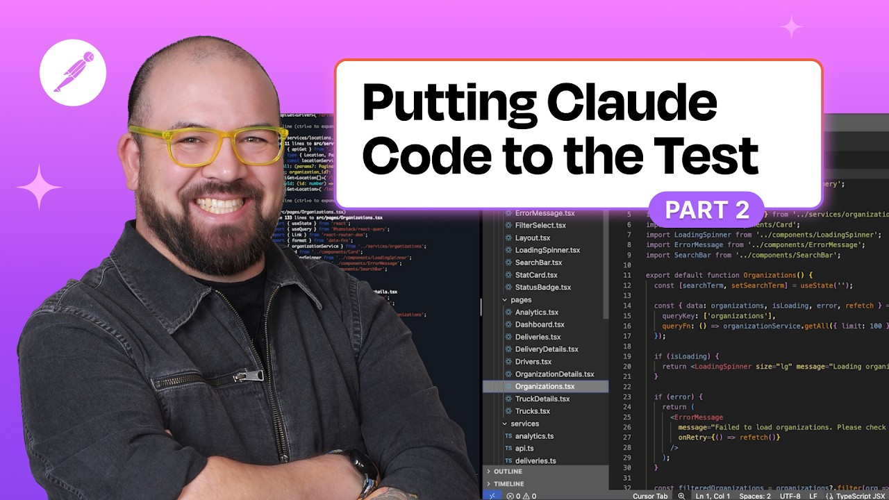 Testing Claude Code: Full-Stack Architecture Deep Dive - YouTube