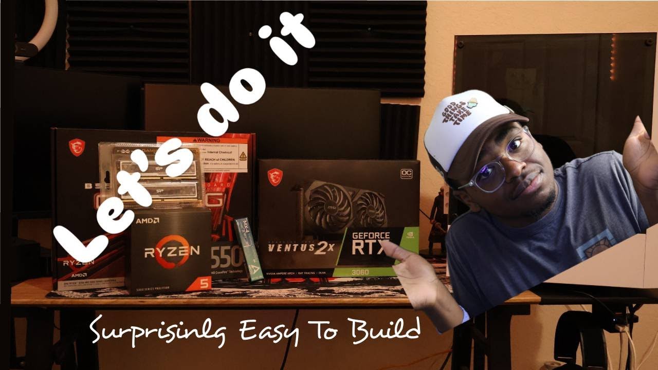 Build My First PC With Me!!!!! - YouTube