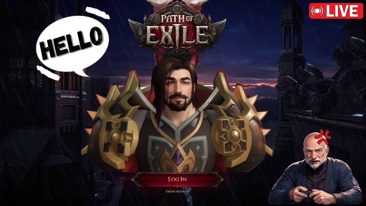 [🔴LIVE] PoE 2 Mercenary Playthrough (w/Grandpa) [Path of Exile 2] [07.12.2024] - YouTube