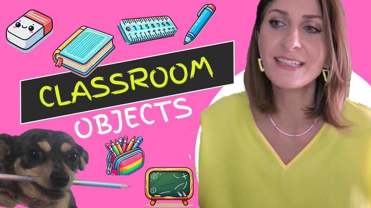School items #1 | What’s missing 2-step activity| Classroom objects ...