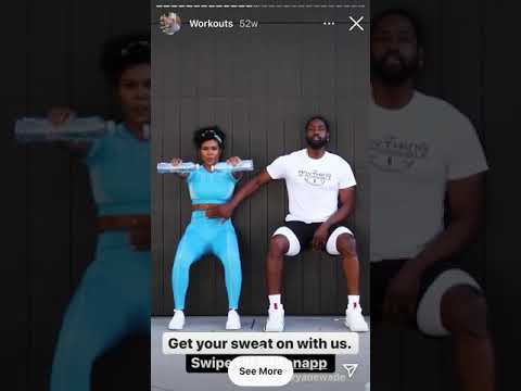 Gabrielle Union (Instagram Story Highlights) Workouts🏋🏾‍♀️ 😍