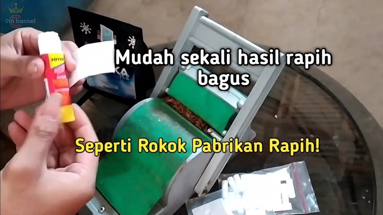 Tips Cara Melinting Bako Rokok dengan rapih Pakai Alat Manual - YouTube