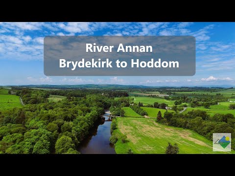 River Annan - Annandale Way - Walking from Brydekirk to Hoddom 4K