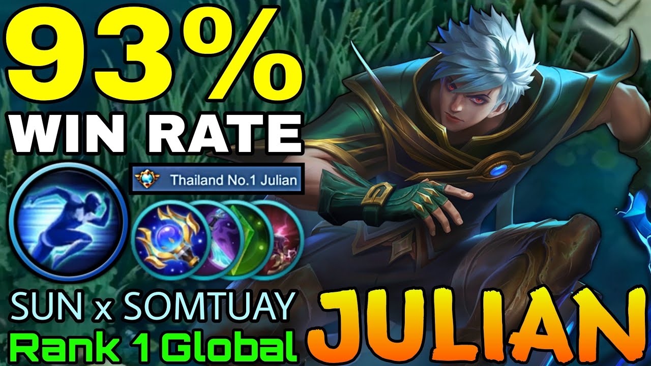 Supreme No.1 Julian 93% Win Rate! - Top 1 Global Julian by SUN x ...