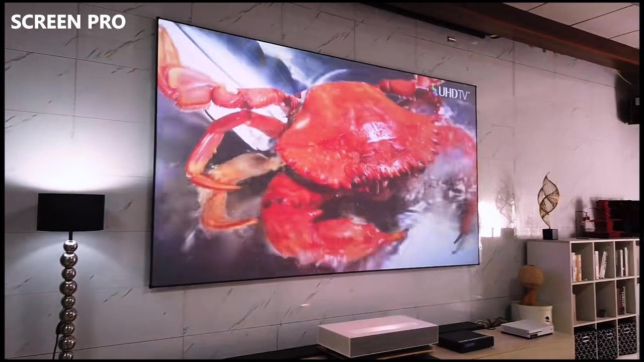 4K Fixed Frame Ambient Light Rejecting T Prism ALR Screen, Ambient ...