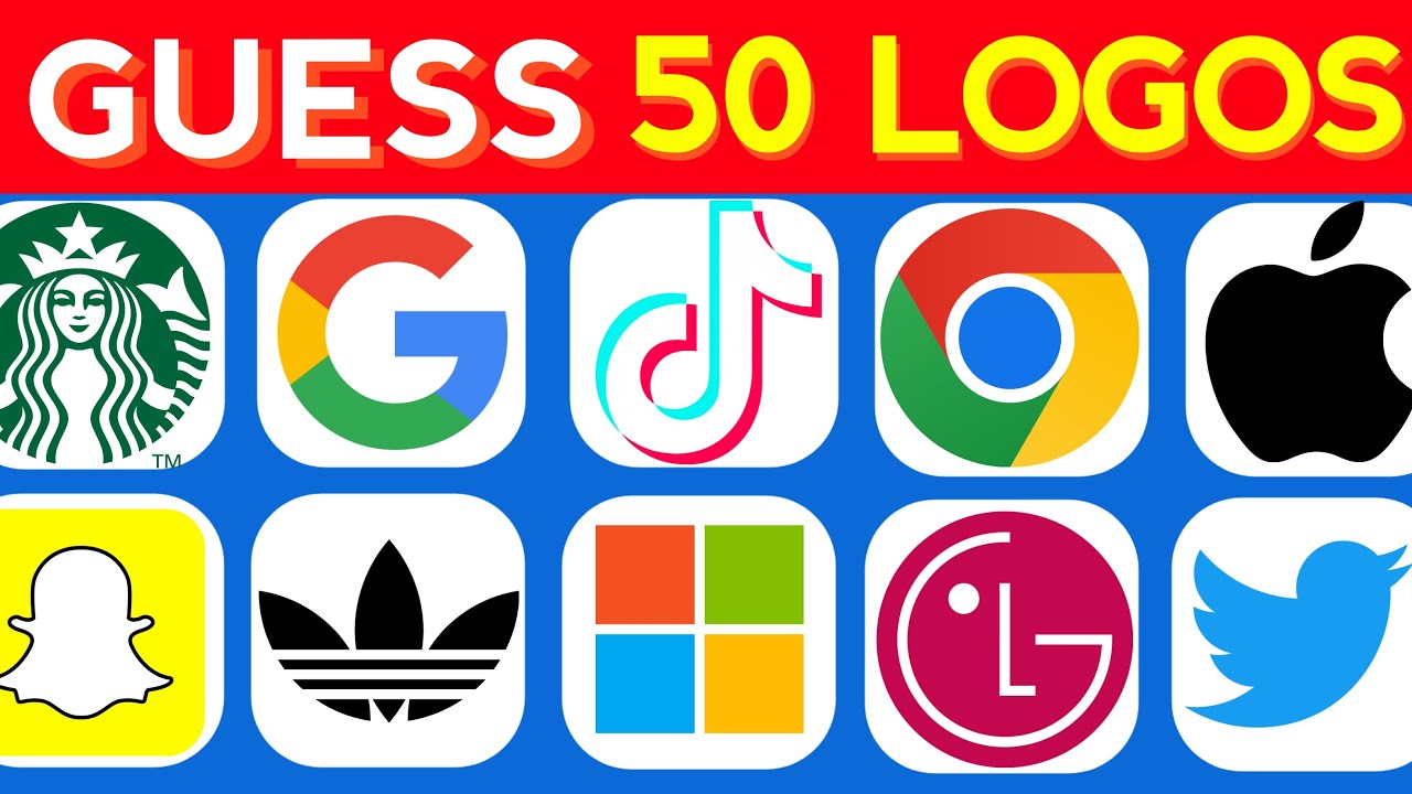 Can you Guess 50 Famous Logos? Test your photographic memory with this ...
