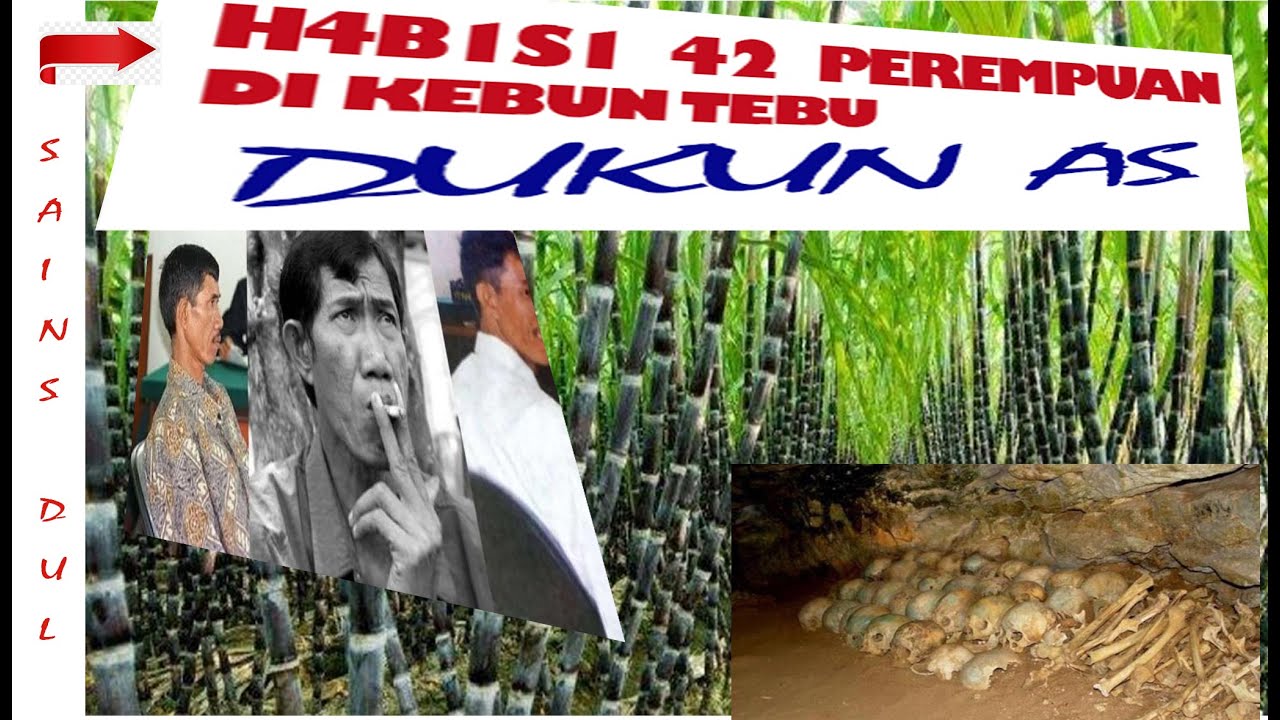 IN | Kisah Dukun AS Simpan 42 J3n4s4h di Ladang Tebu | Inspirasi Novel ...