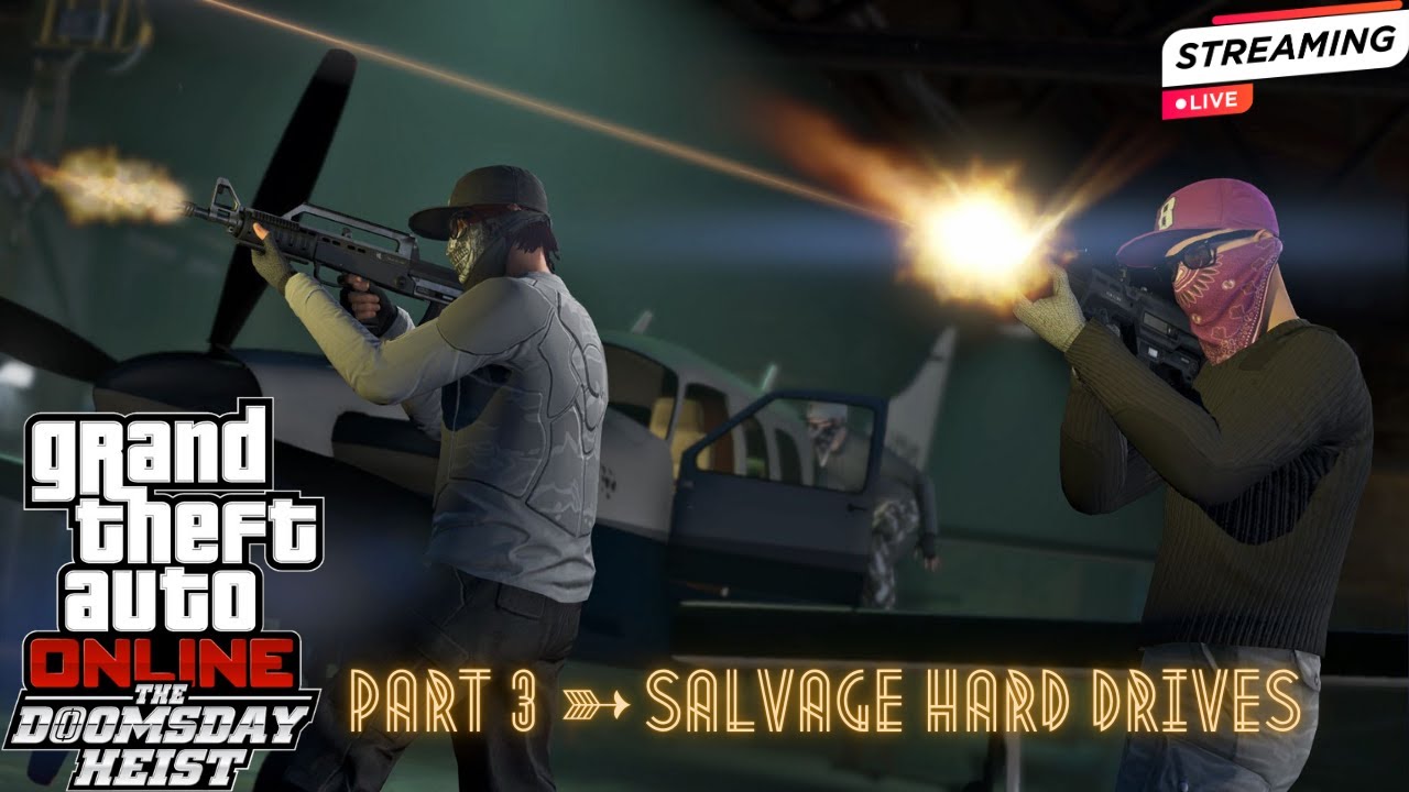 💽Doomsday heist-Act 2 Salvage Hard Drives, Submarine Recon, the Bogdad ...