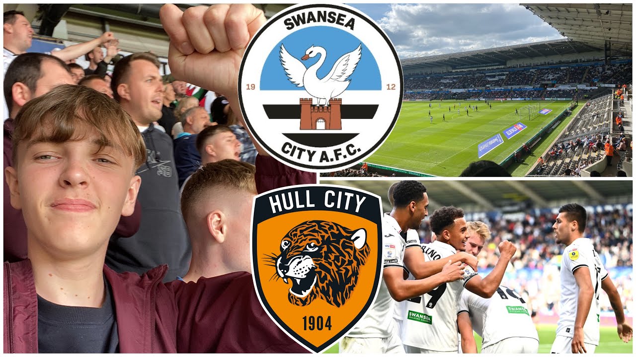 SWANS TEAR THE TIGERS!| SWANSEA CITY 3-0 HULL CITY| MATCHDAY VLOG - YouTube