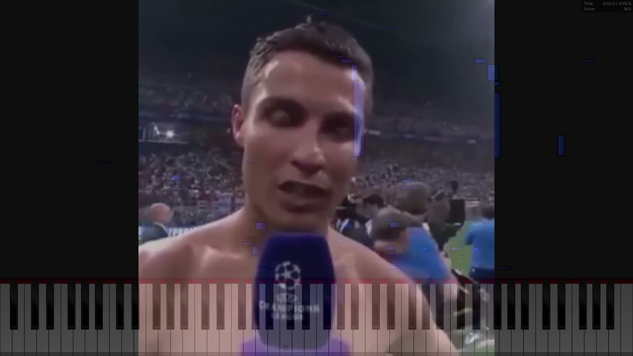 Christiano Ronaldo SUUUUU Meme | Piano Cover - YouTube