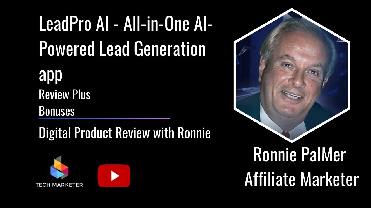 LeadPro AI - All-in-One AI-Powered Lead Generation app Review - YouTube