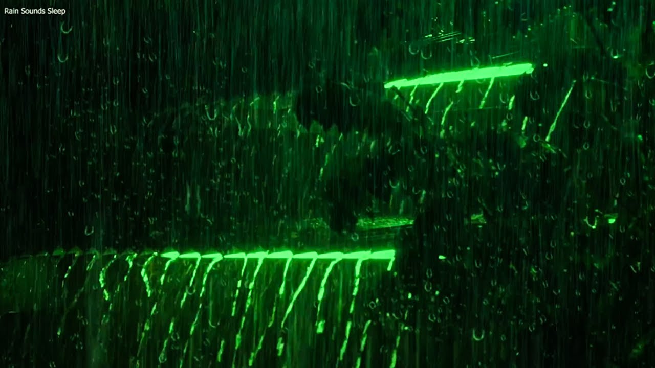 Gentle Storm Sounds ⚡ Rain and Thunder on Roof in the Deep Forest - YouTube