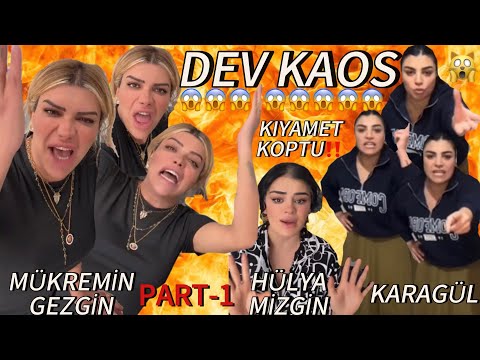 KARAGÜL,HÜLYA MİZGİN,MÜKREMİN GEZGİN KAVGASI! SON DAKİKA TİKTOK CANLI YAYINDA KAOS! #tiktok #shorts