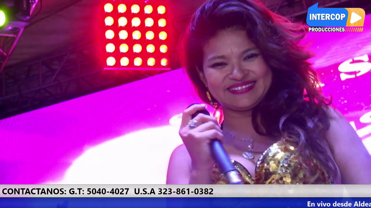 Wendy Miranda Con Orquesta De Dcarvel - YouTube