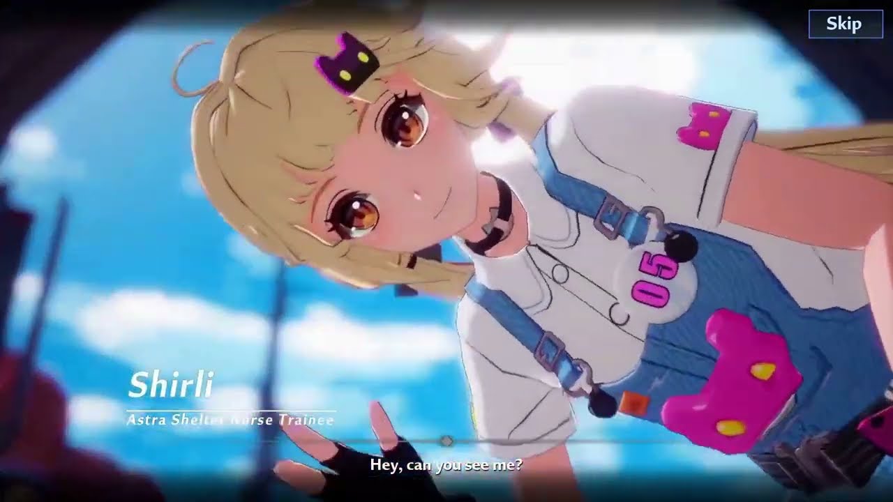 Shirli "Wake up" cutscene Tower Of Fantasy | Waking up in Astra Shelter ...