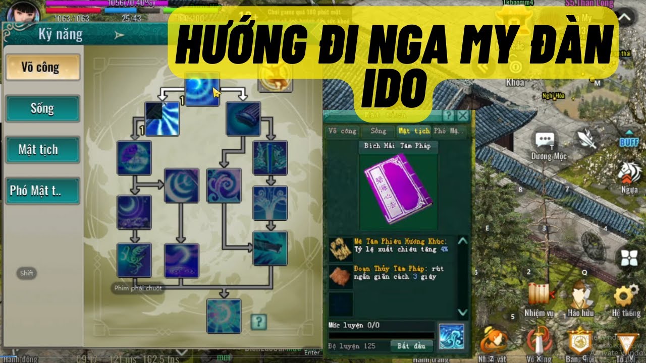 Tiêu Điểm Phái Nga My Đàn Hướng Dẫn Nga My Lên Trang Bị Pro Kiếm Hiệp Tình 2 Mobile Khánh Phò Mã ...