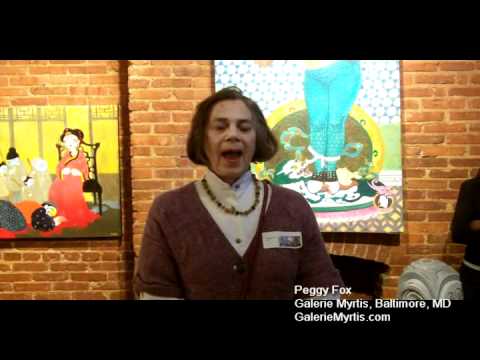 Peggy Fox - Emergence: Contemporary Artists To Watch - YouTube