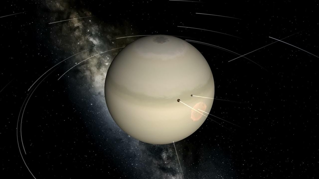 Universe Sandbox Saturn vs Pluto - YouTube