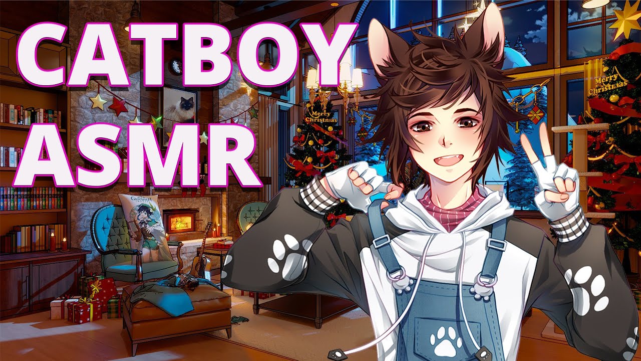 Cute catboy warms you up in a cold winter night~ [ASMR Roleplay] [M4M ...