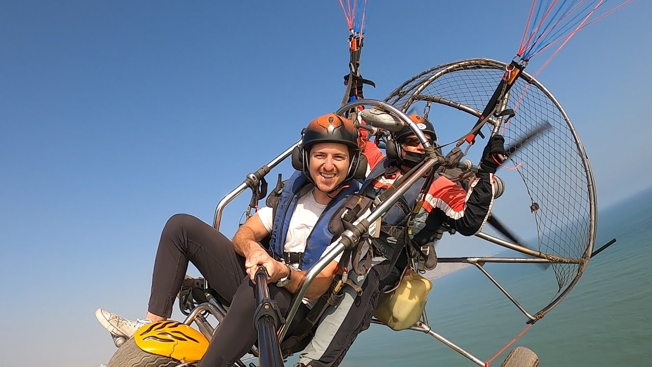 Parapente/Paratrike Costa Verde Lima Peru - YouTube