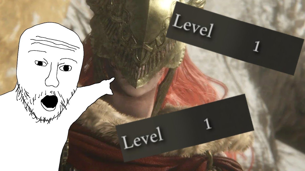 Malenia, Blade of Miquella Hitless Rune Level 1 (rl1) - YouTube