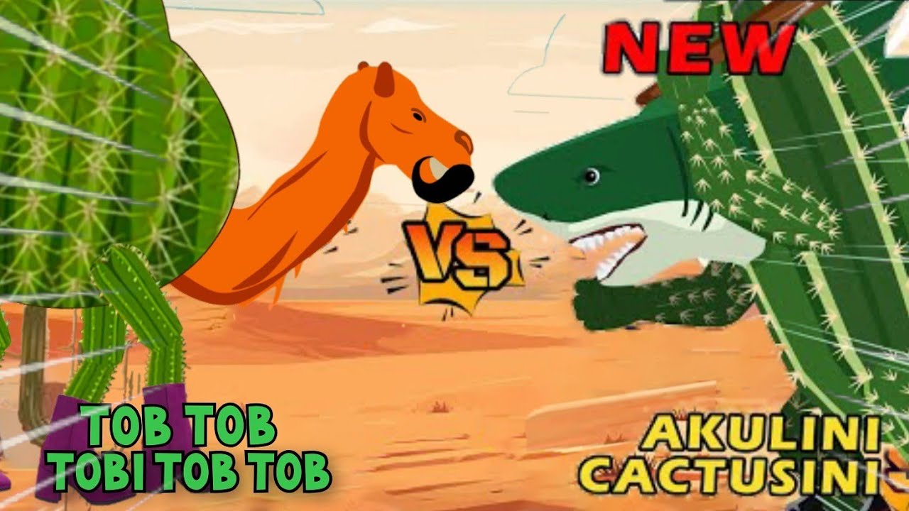 Tob Tob Tobi Tob Tob X Akulini Cactusini | Brainrot Animation - YouTube