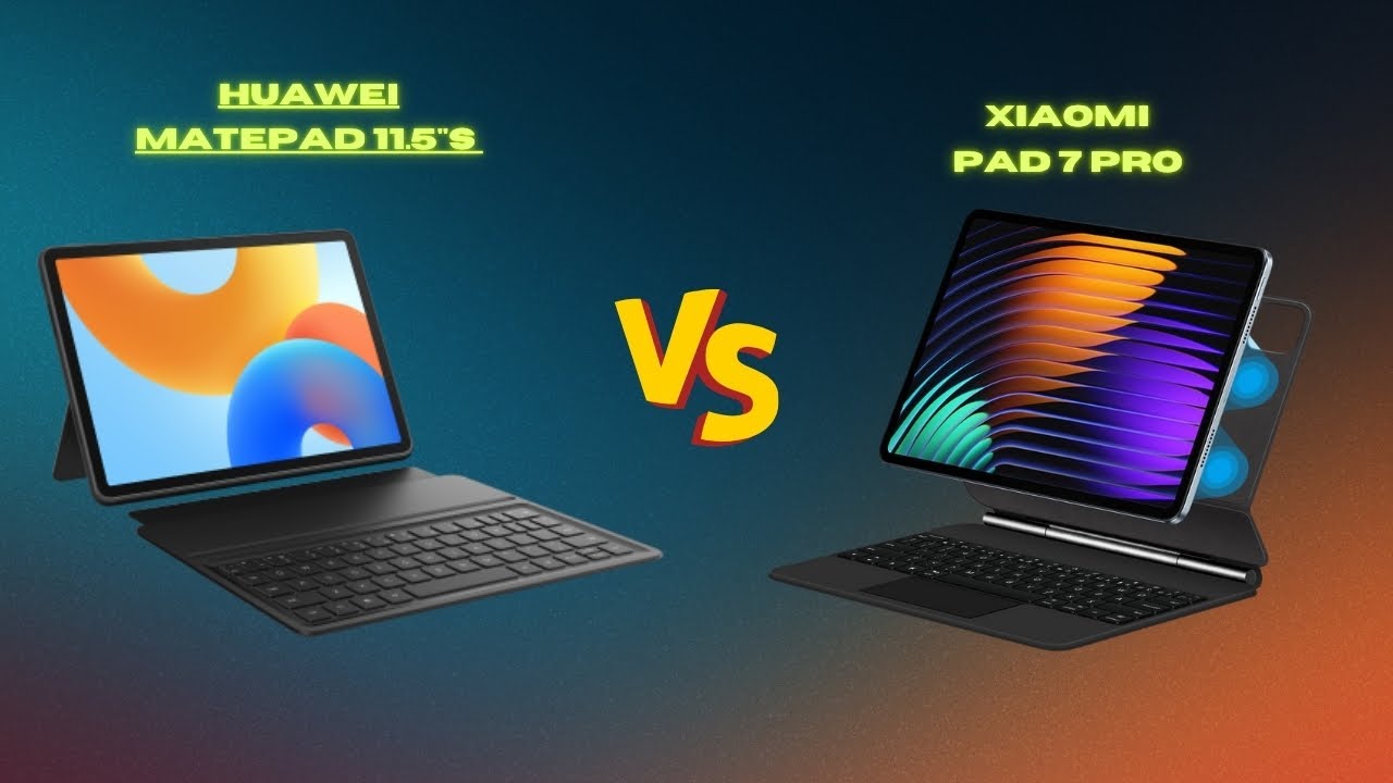 Huawei MatePad 11.5"S Paper Matte Tablet Vs Xiaomi Pad 7 Pro - YouTube
