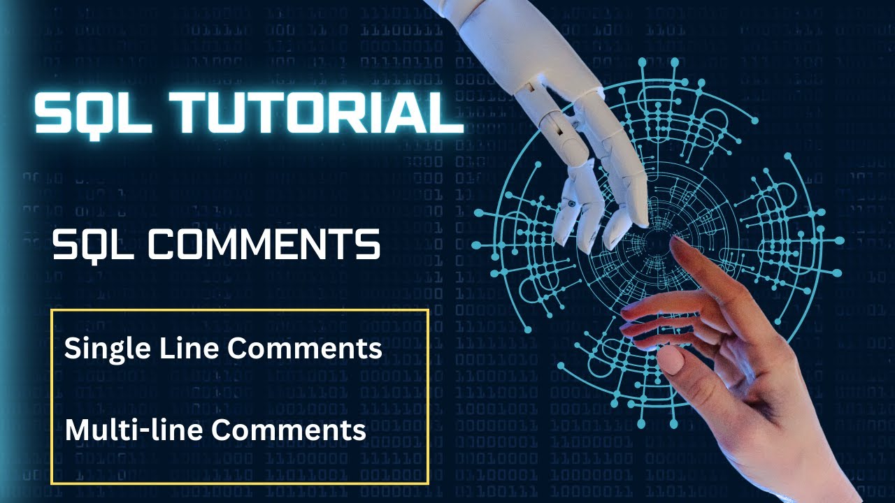 37. SQL Comments | SQL Tutorial in Hindi I - YouTube