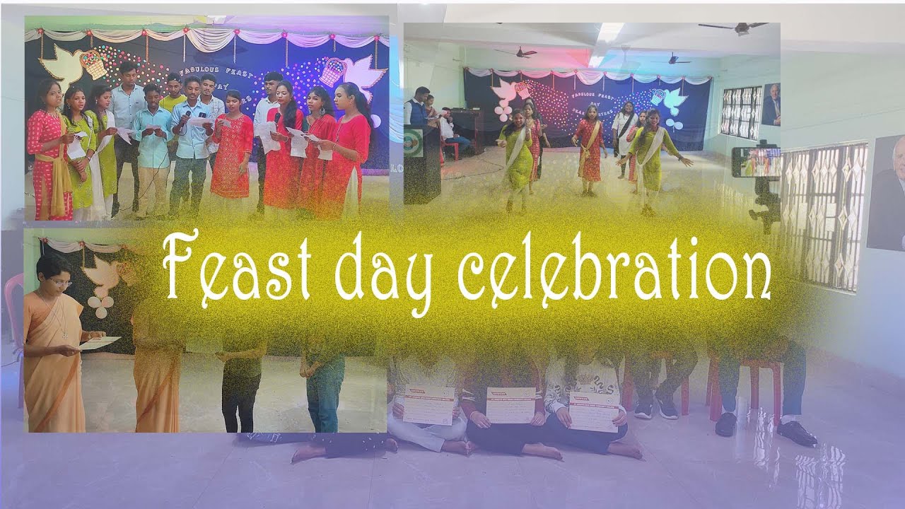 Feast day celebration||Sr. Remya||Sr. Pauline||St.Josephs community ...