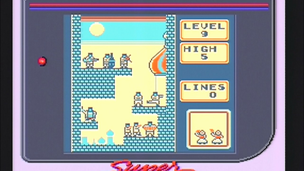 NINTENDO GAME BOY Tetris - "Best Ending" (B-TYPE / Level 9 / High 5 ...