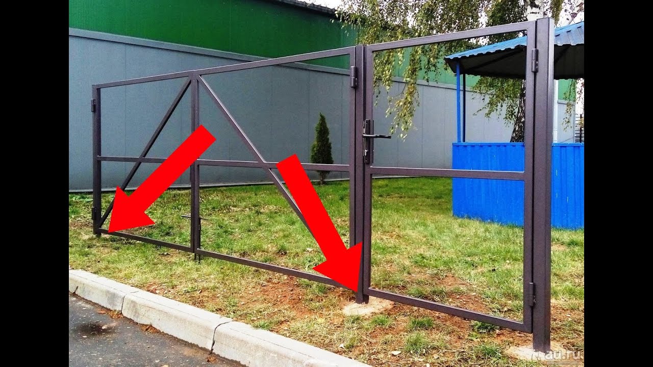 [DIY] How to Make a Fence With Your Own Hands Part 1 - YouTube