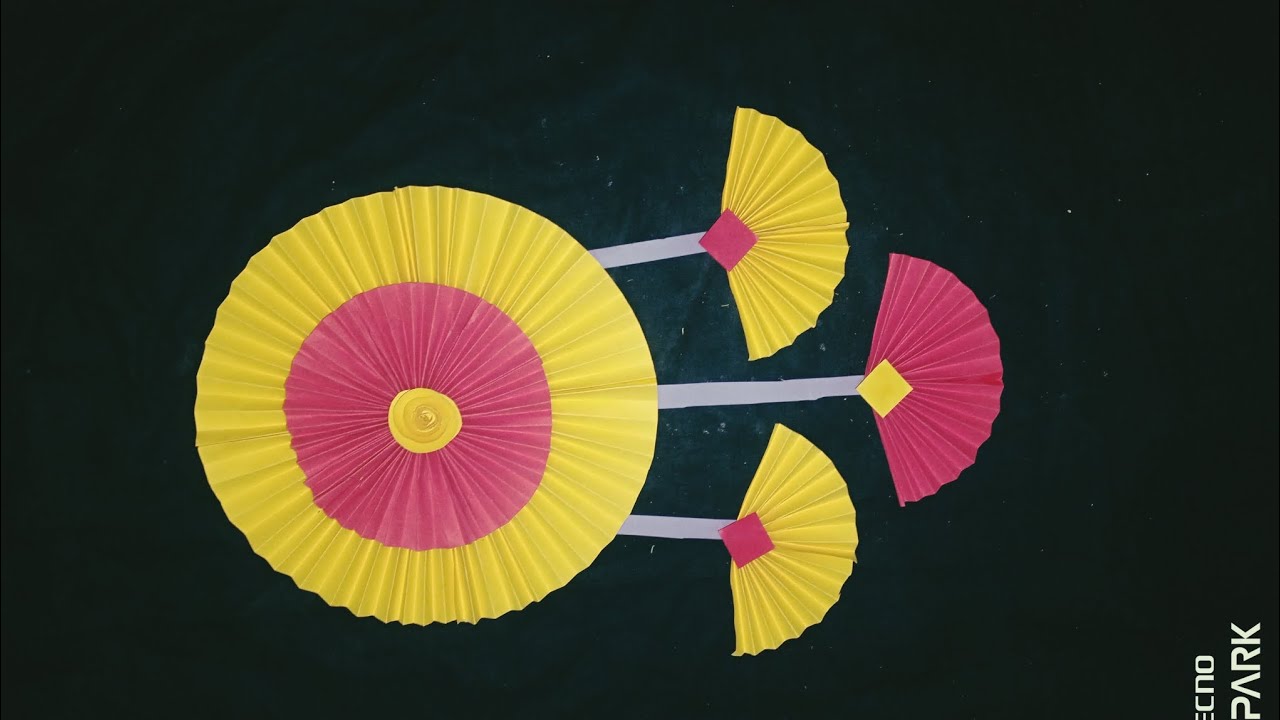 beautiful paper chakari wall hanging/handmade wall hanging#homemade # ...