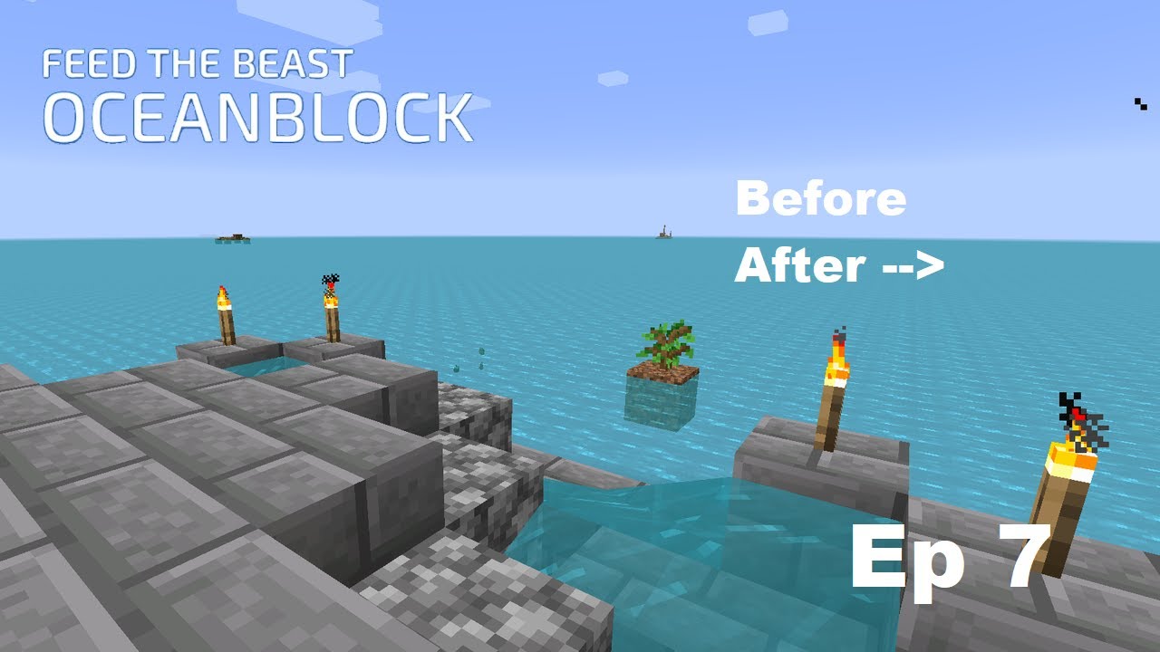 FTB Oceanblock 1.16.5 - Episode 7 Minecraft Base Upgrades - YouTube