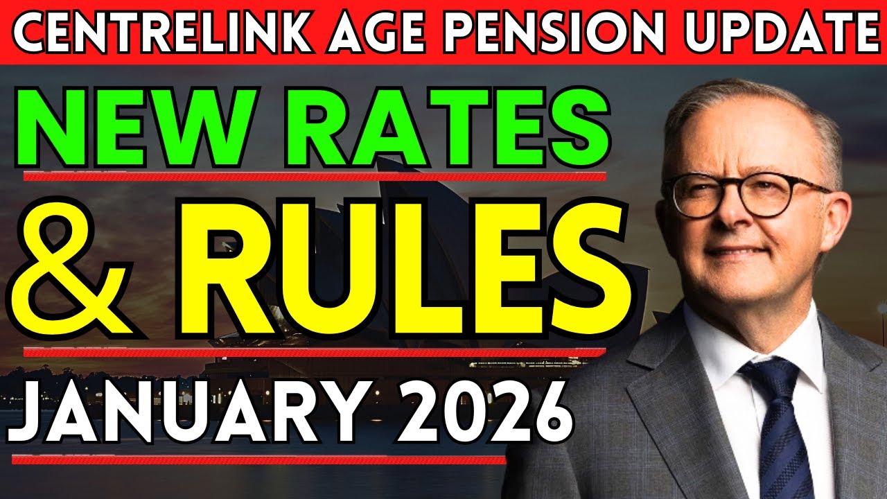 Centrelink Age Pension UPDATE – New Rates & Rules from January 2026 ...