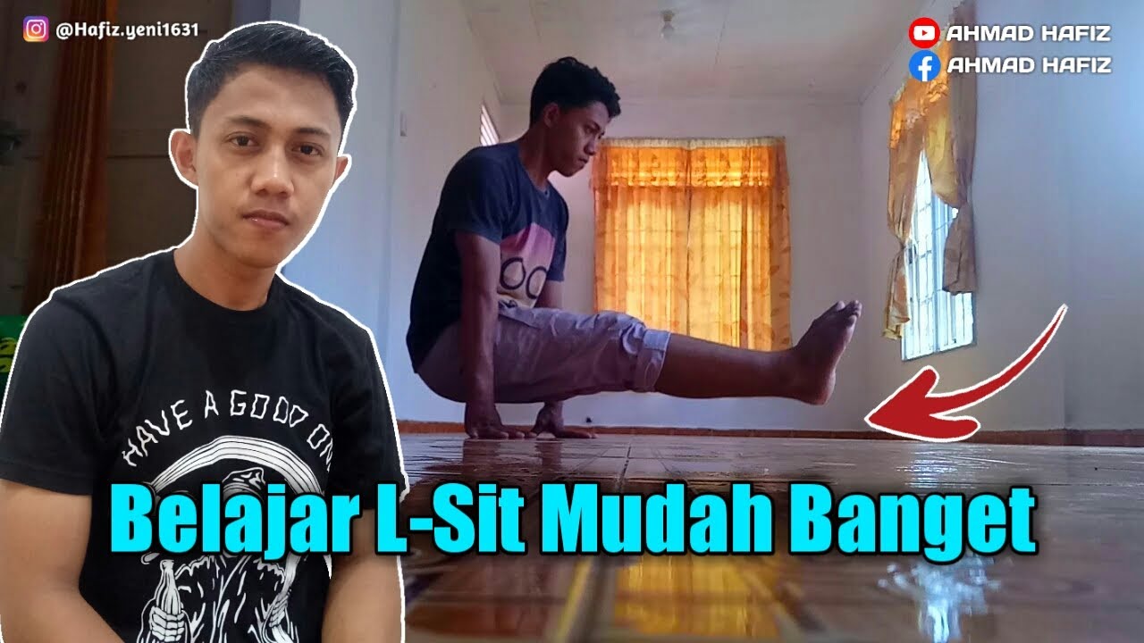 HOW TO L-SIT For Beginners Step by Step - CARA LATIHAN L-SIT UNTUK ...