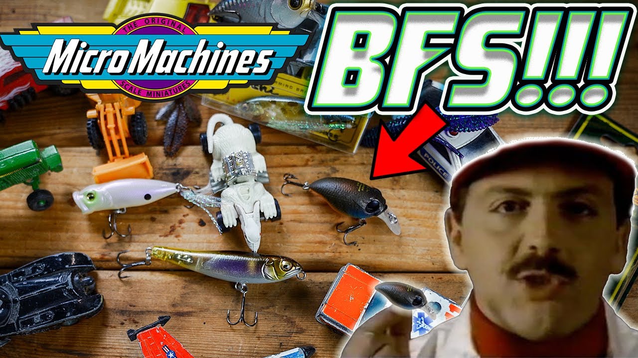 UNBOXING Tiny Bass Fishing MICRO MACHINES aka BFS! (Bait Finesse System ...