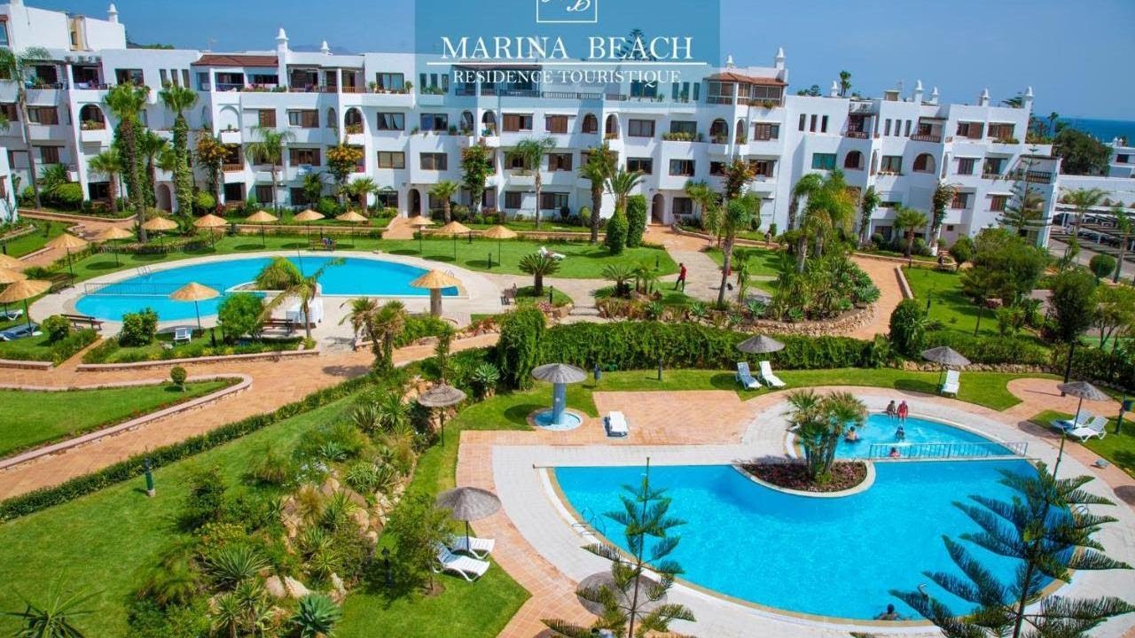 Marina Beach Appart Hôtel, M'diq, Morocco, Spain - YouTube