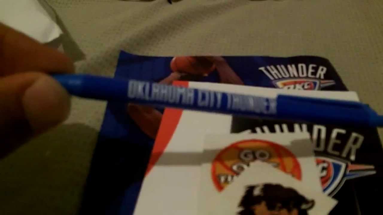 Oklahoma City Thunder Fan Pack - YouTube