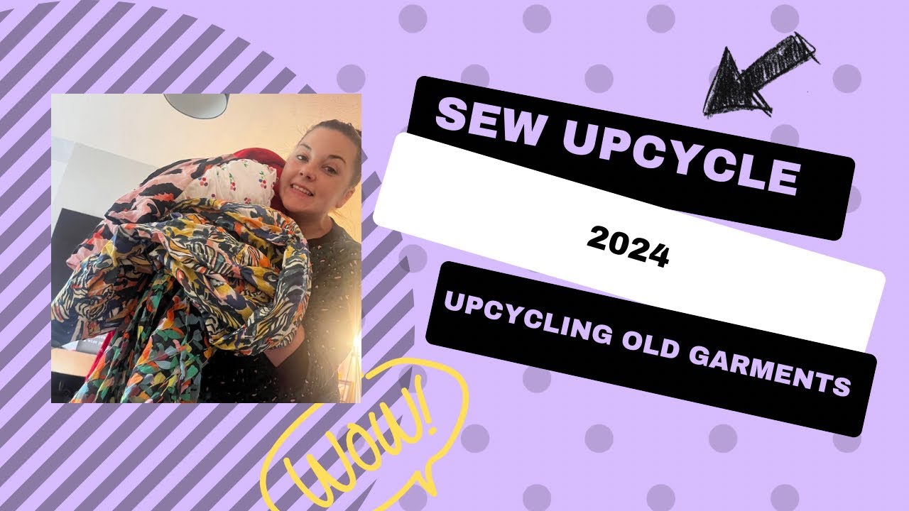Sew Upcycle 24 - ideas for upclycling old clothes - YouTube