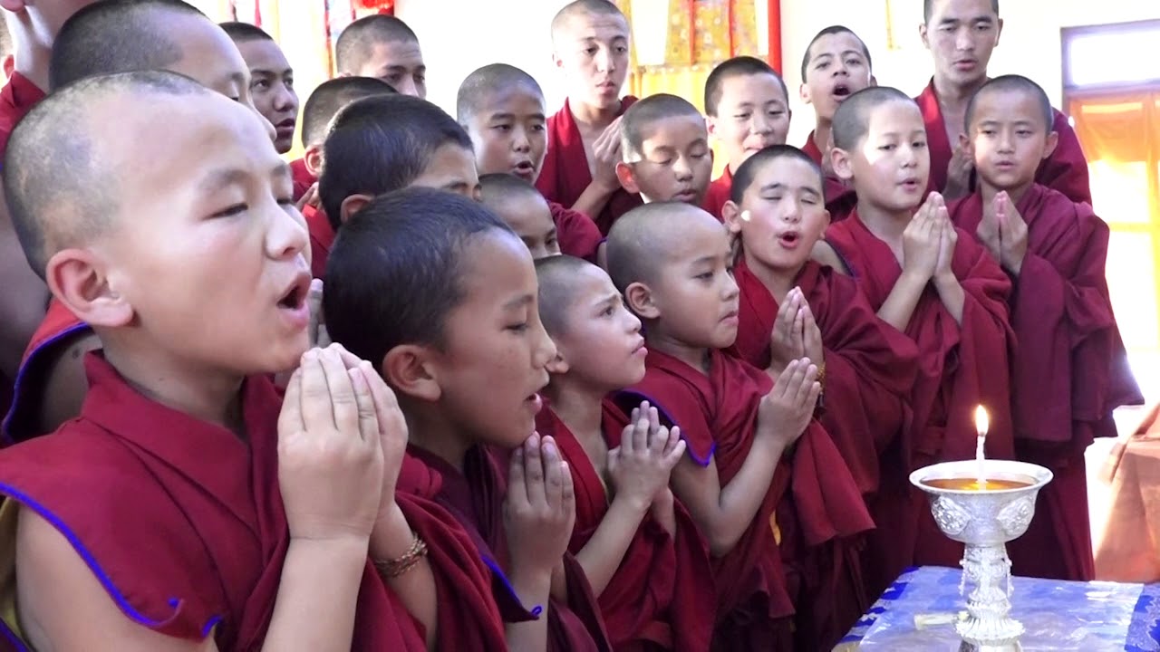 LITTLE MONK sub titles - YouTube