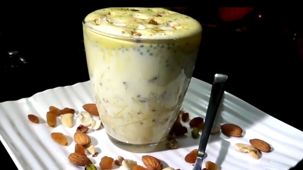 घर पर बनाए फालूदा बडेही आसानी से। How to make faluda at home? - YouTube