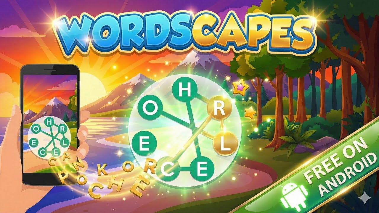 Wordscapes LIVE 🧠 | Daily Puzzles, Calm & Fun Word Game - YouTube