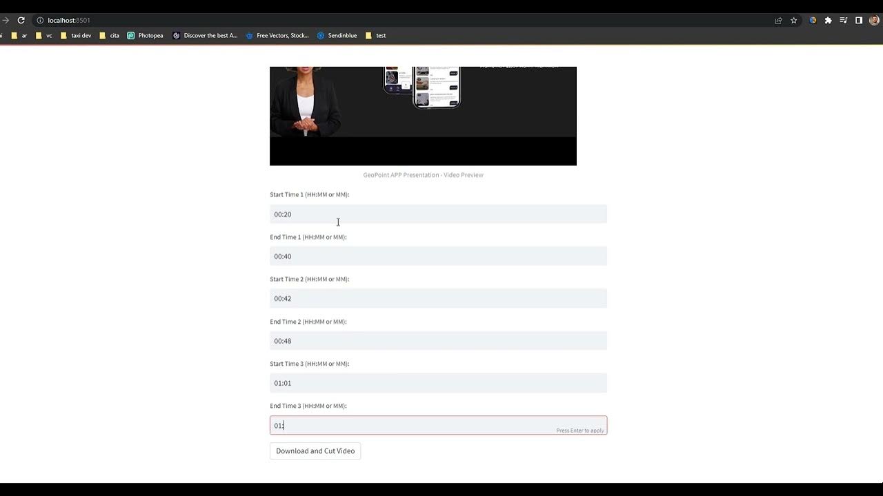 Python Streamlit - Youtube video downloader and cutter - YouTube