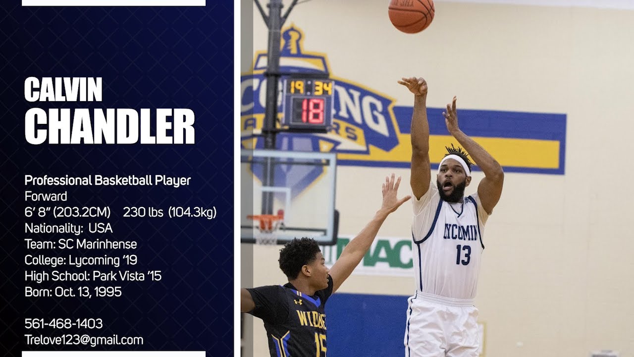 Calvin Chandler - Basketball highlights - YouTube