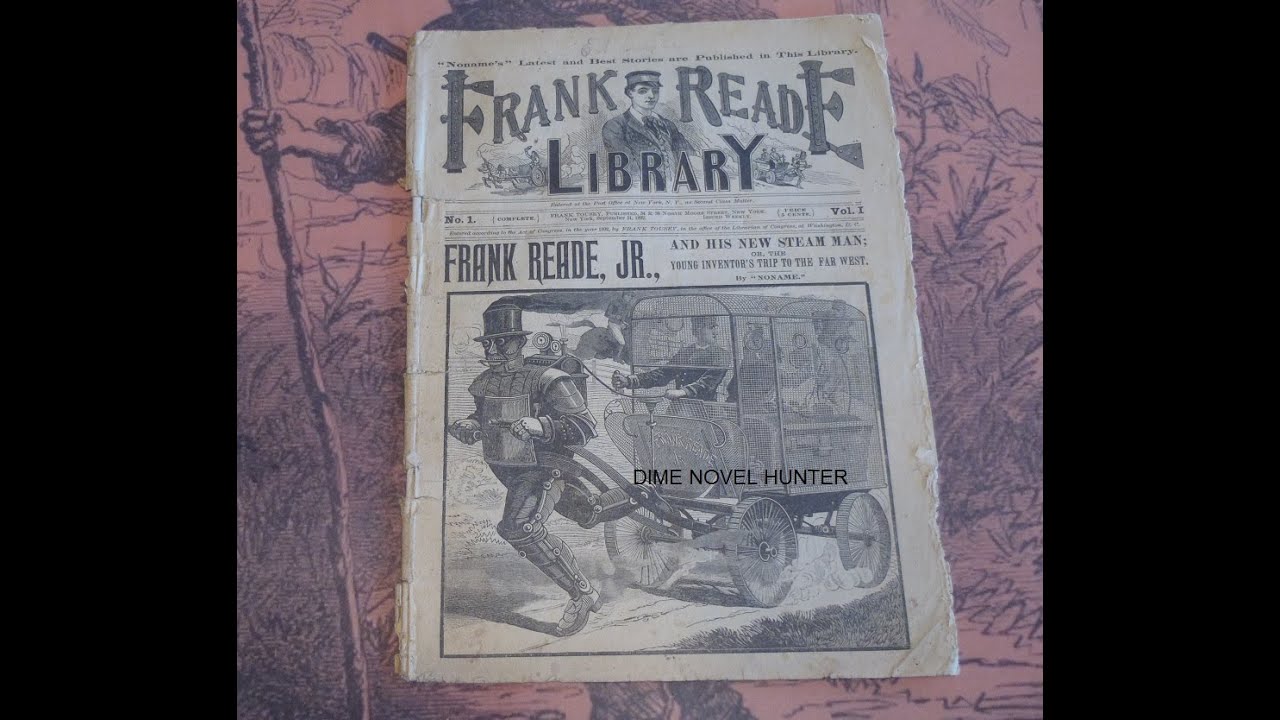 FRANK READE LIBRARY #1 STEAM MAN COVER - YouTube
