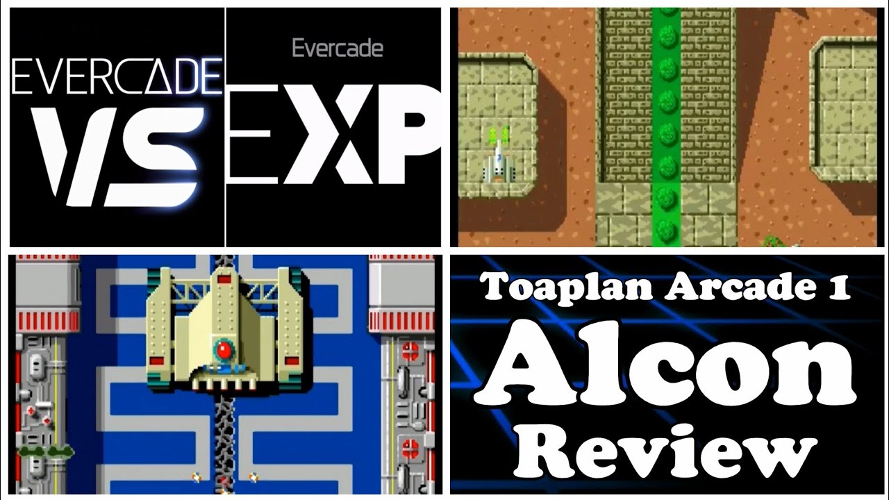 Alcon Review (Evercade Arcade 8: Toaplan Arcade 1) - YouTube