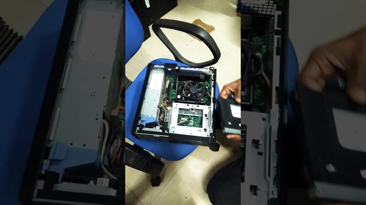 How to remove power button of DELL Optiplex 3020 - YouTube
