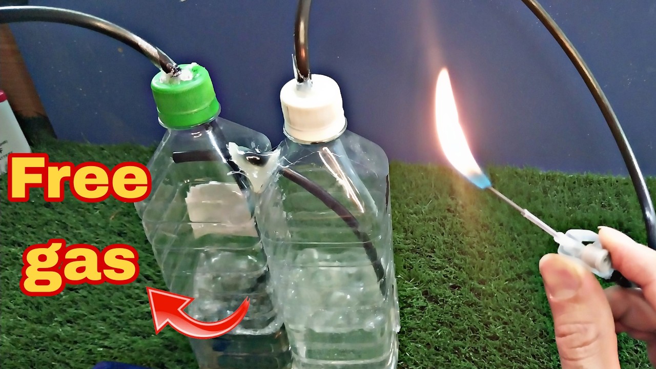 New idea for making free gas at home_diy - YouTube