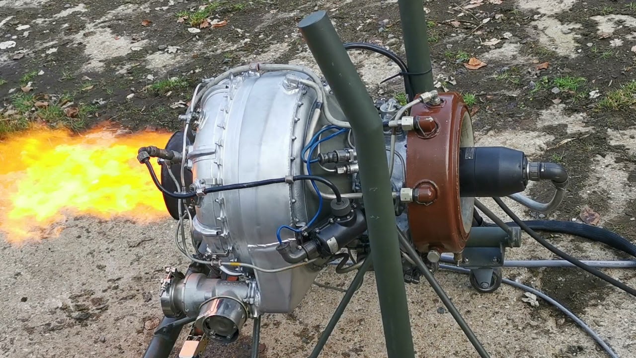 AI-9 (АИ-9) Gas turbine APU Start and Run test 3 - YouTube